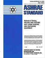 ASHRAE 102-1983 (RA 89) – Standards list