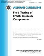 Guideline 11-2009 — Field Testing of HVAC Controls Components ...