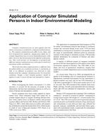 HI-02-17-2 — Application of Computer Simulated Persons in Indoor ...