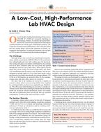 A Low-Cost, High Performance Lab HVAC Design – Standards list
