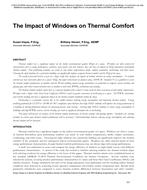 The Impact of Windows on Thermal Comfort – Standards list
