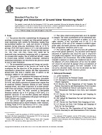 ASTM D5092-04e1 – Standards list