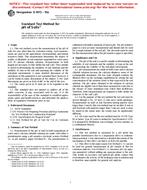 ASTM D4972-95a – Standards list