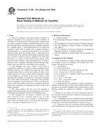 ASTM E290-97a(2004) – Standards list