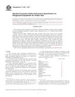 ASTM F1487-07ae1 – Standards list