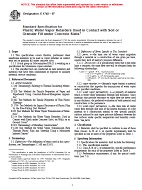 ASTM E1745-97 – Standards list