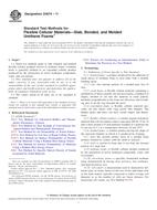 ASTM D3574-11 – Standards list