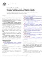 ASTM D7042-12a – Standards list