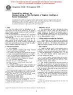 ASTM D1640-95(1999) – Standards list