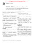 ASTM D1239-98 – Standards list