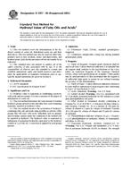 ASTM D1957-86(2001) – Standards list