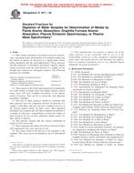 ASTM D1971-02 – Standards list